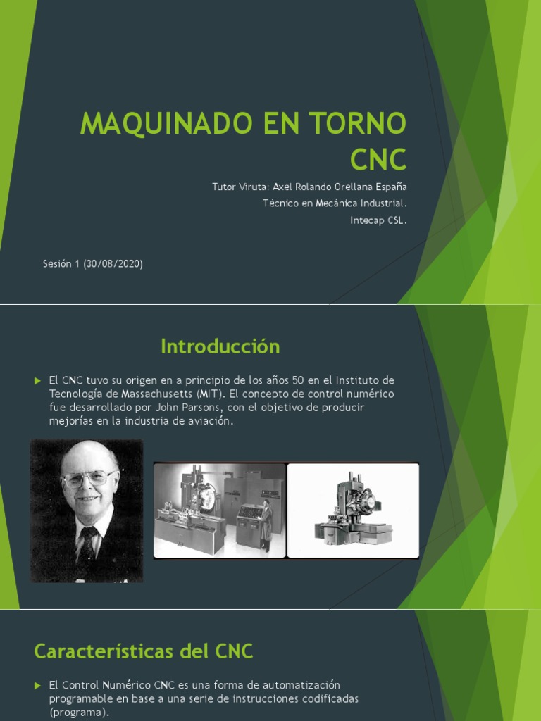 Maquinado en Torno CNC | PDF | Control numerico | Programación