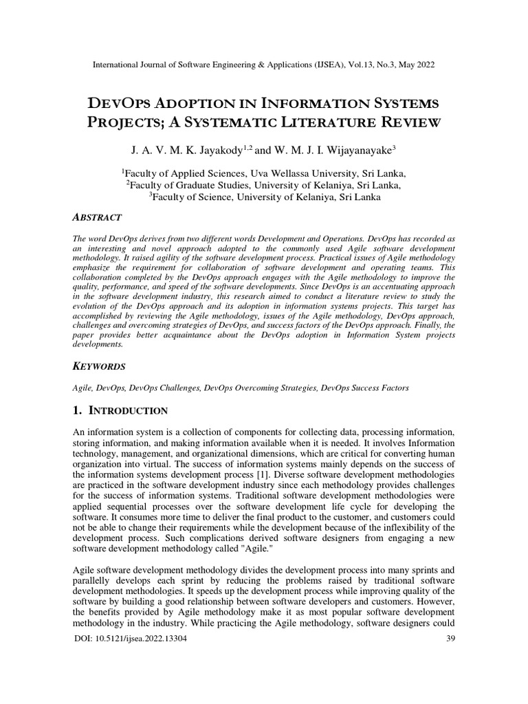 Information Adoption Model, A Review Of The Literature – WPFQTM