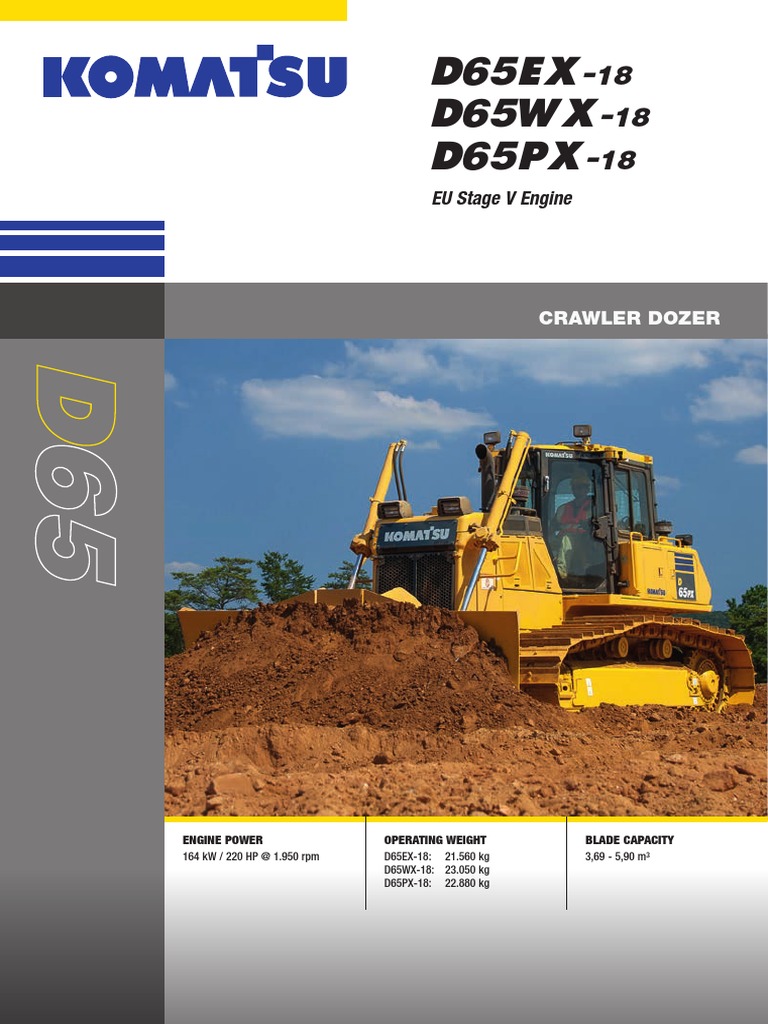 Brochure D65 18 | PDF | Transmission (Mechanics) | Engines