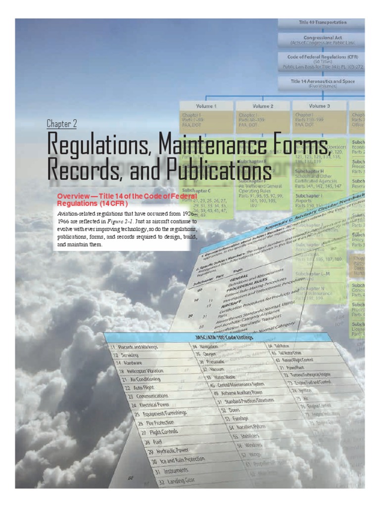 Regulations, Maintenance Forms, Records, and Publications | PDF ...