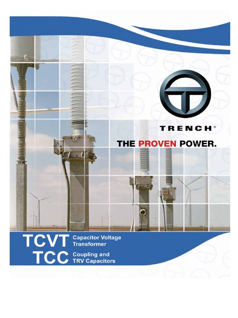Capacitor Voltage Transformers - Trench | PDF