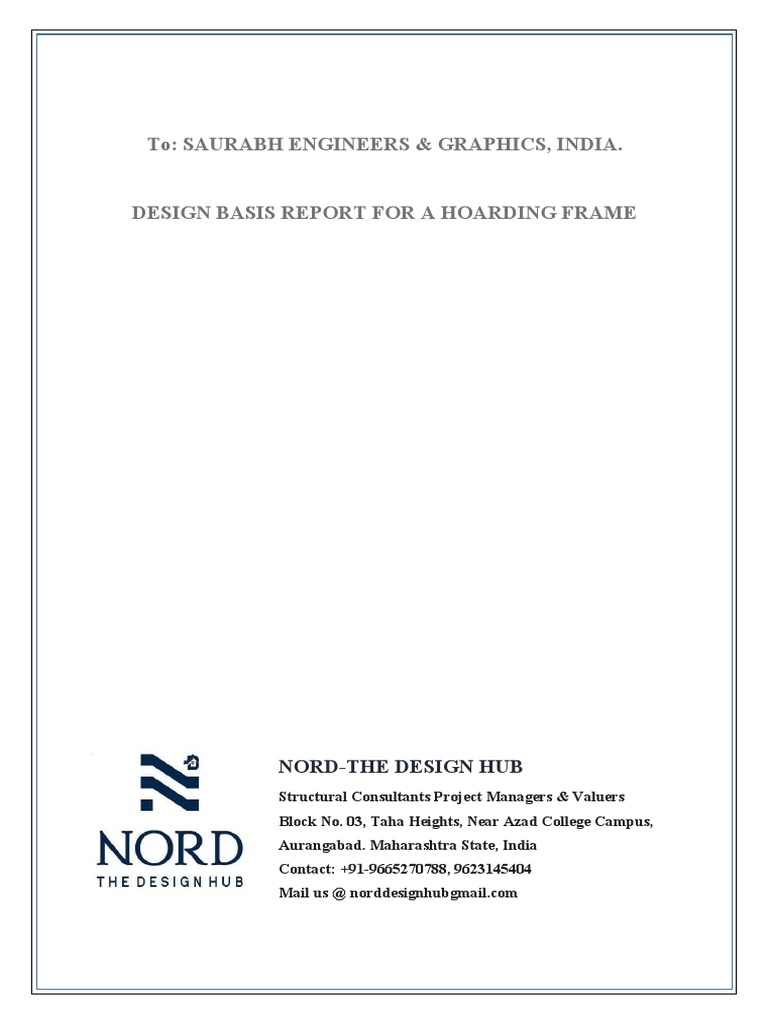 Wind Load Calculation For Hoarding Board | PDF | Economic Sectors ...