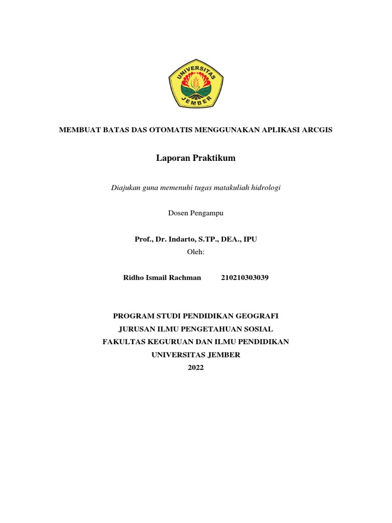 Laporan Batas Das | PDF