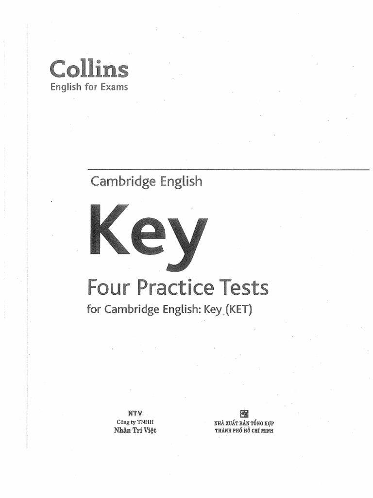 Cambrdge English Key Four Practce Tests | PDF