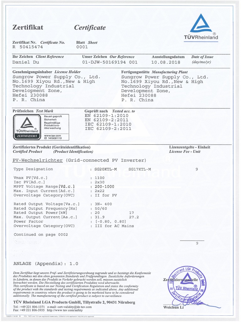 Iec - en 62109 | PDF