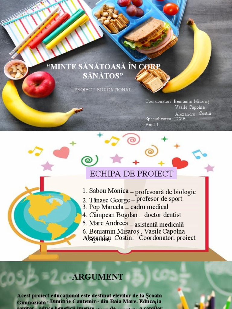 Proiect de Parteneriat Educational | PDF