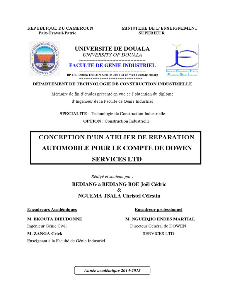 PFE Final Corrigé | PDF | Voitures | Contrainte de cisaillement