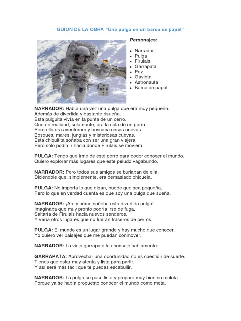 Guion de La Obra Eca | PDF