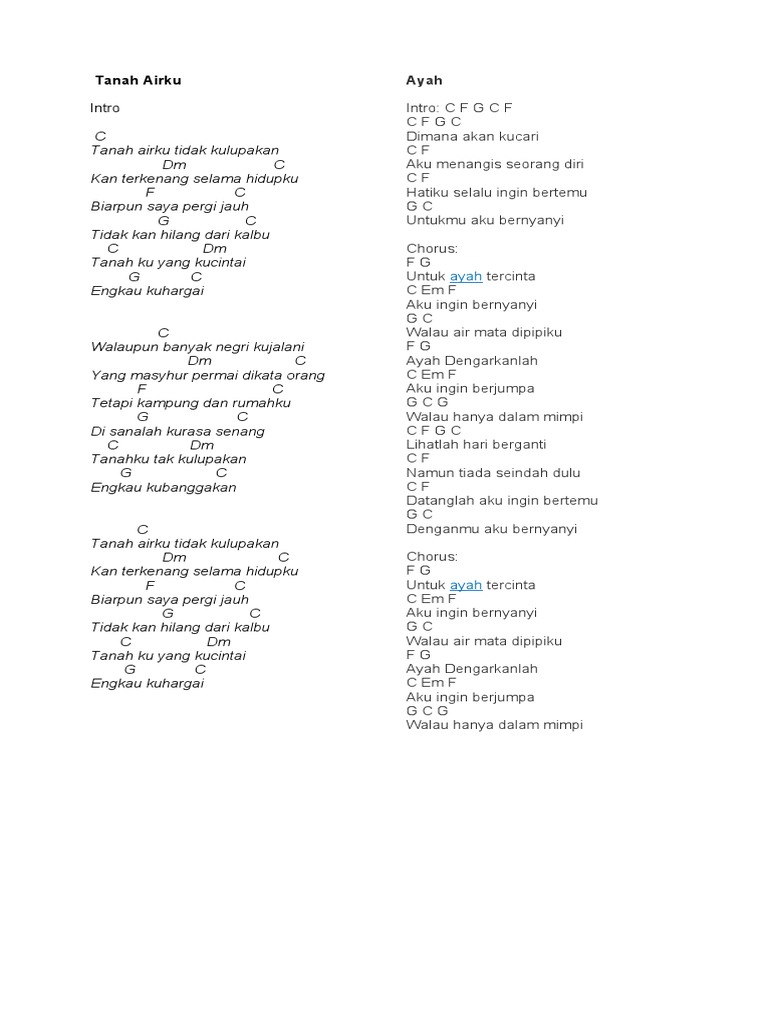 List Lagu Perpisahan | PDF