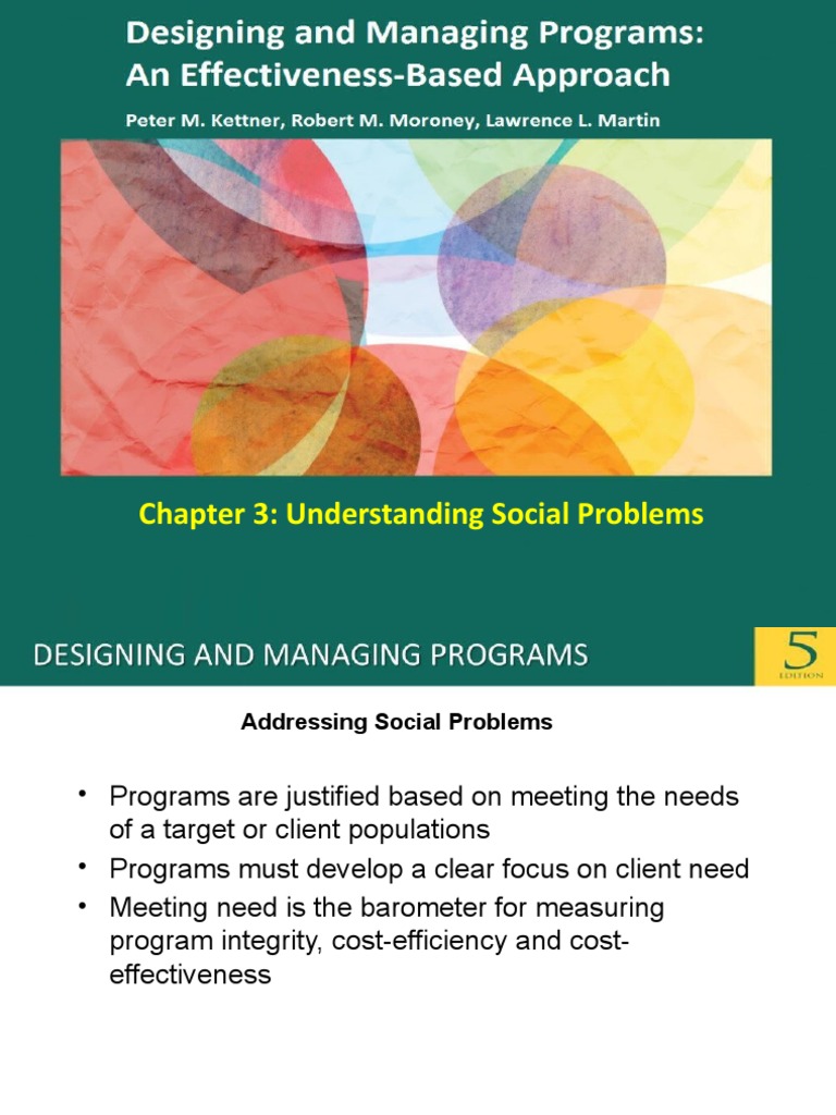 Chapter 3: Understanding Social Problems | PDF | Causality | Community