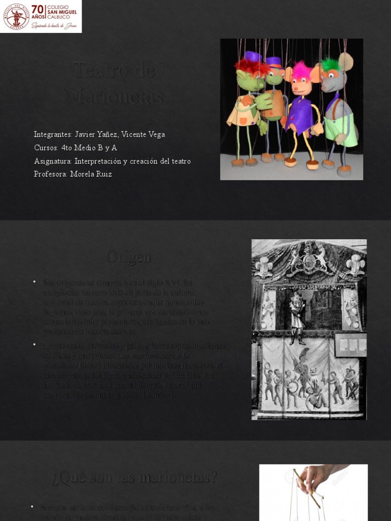 Teatro de Marionetas | Descargar gratis PDF | Marionetas | Títeres