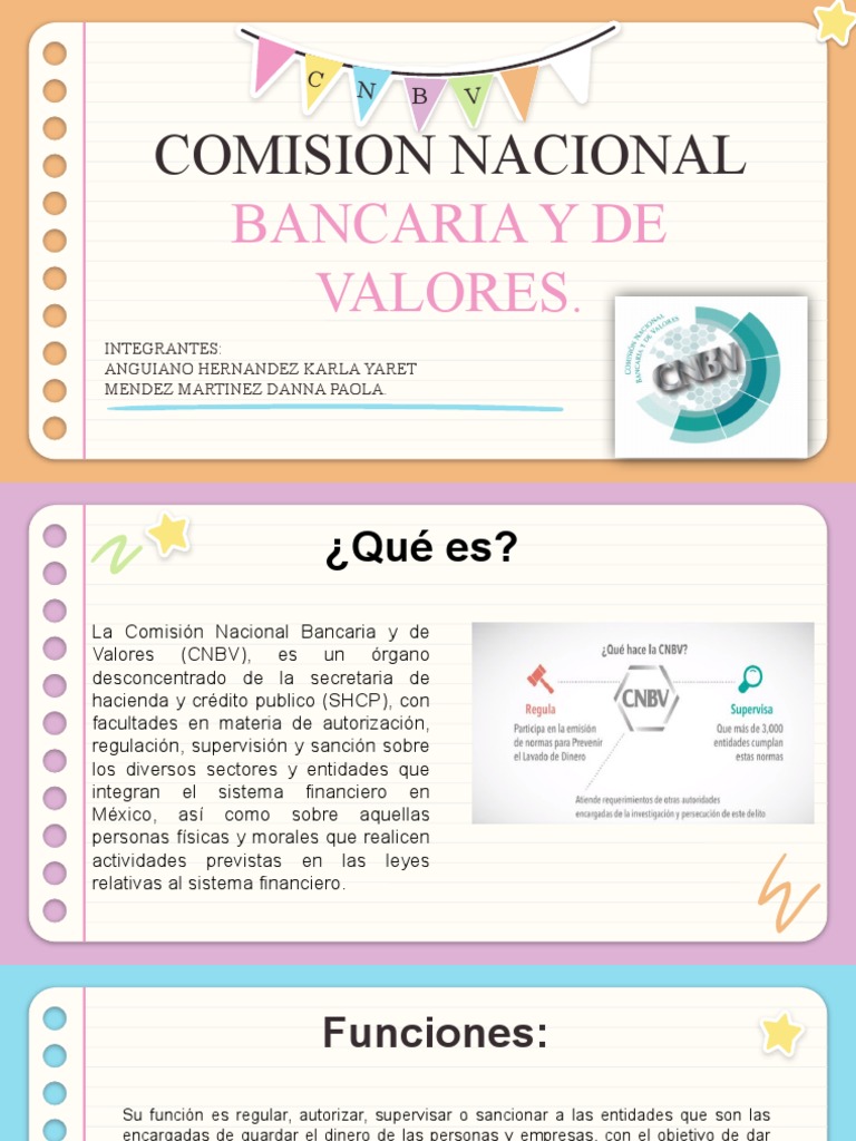 Comision Nacional Bancaria y Valores | PDF