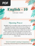 ENGLISH 10 MODULE 1 PPT Slide | PDF | Graphics | Chart