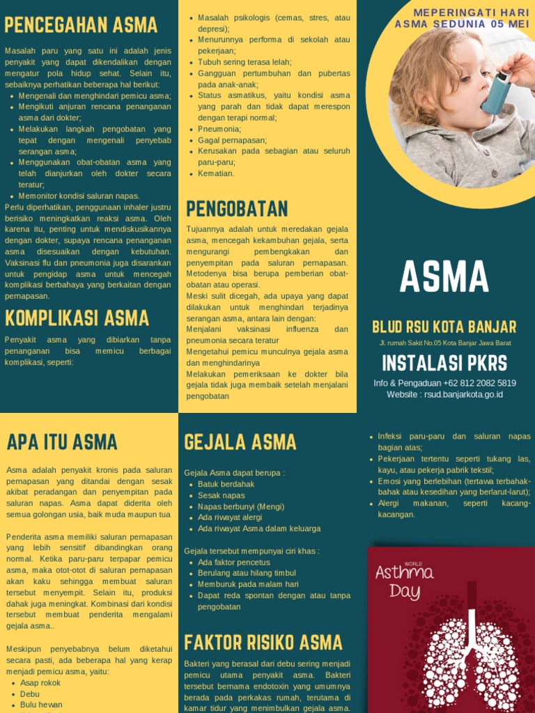 Pencegahan dan Pengobatan Asma | PDF