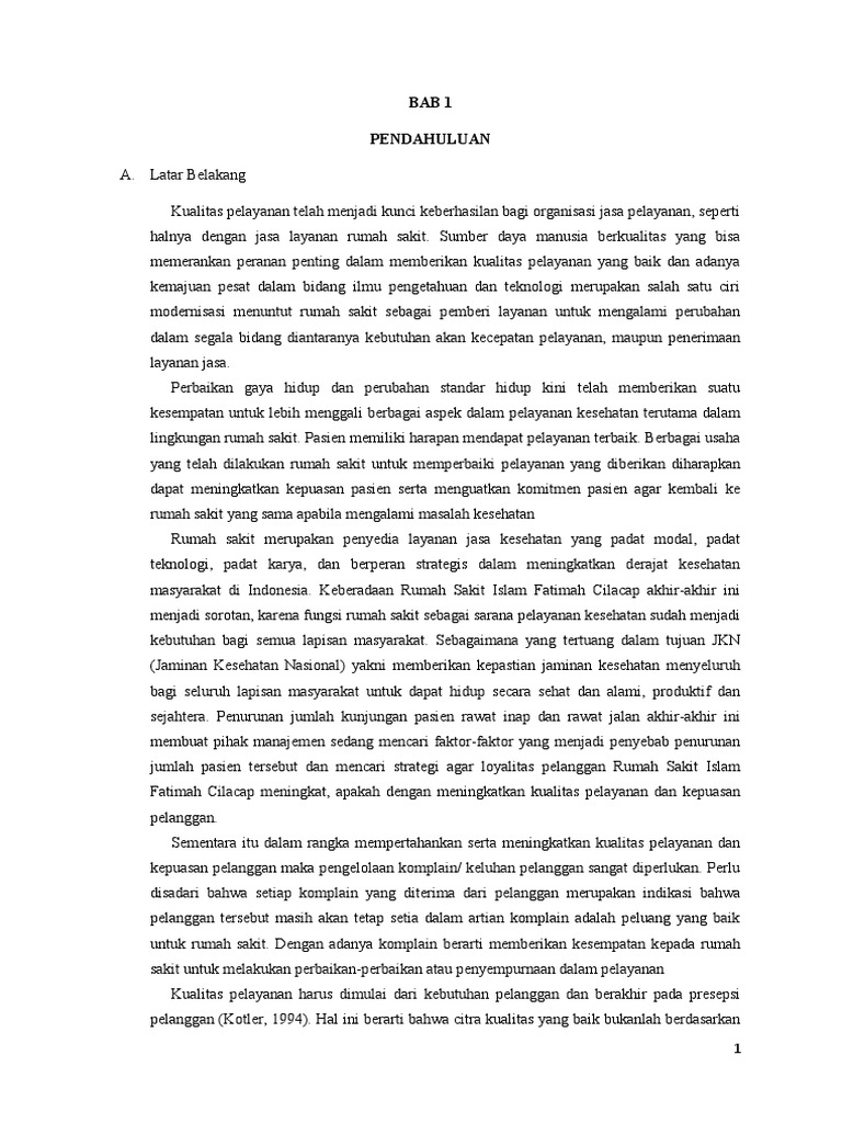 Karya Tulis Ilmiah Rizki | PDF | Bisnis