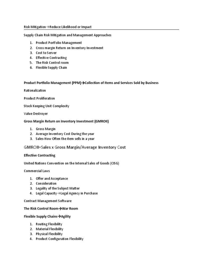 GMROII Sales X Gross Margin/Average Inventory Cost | PDF | Insurance ...