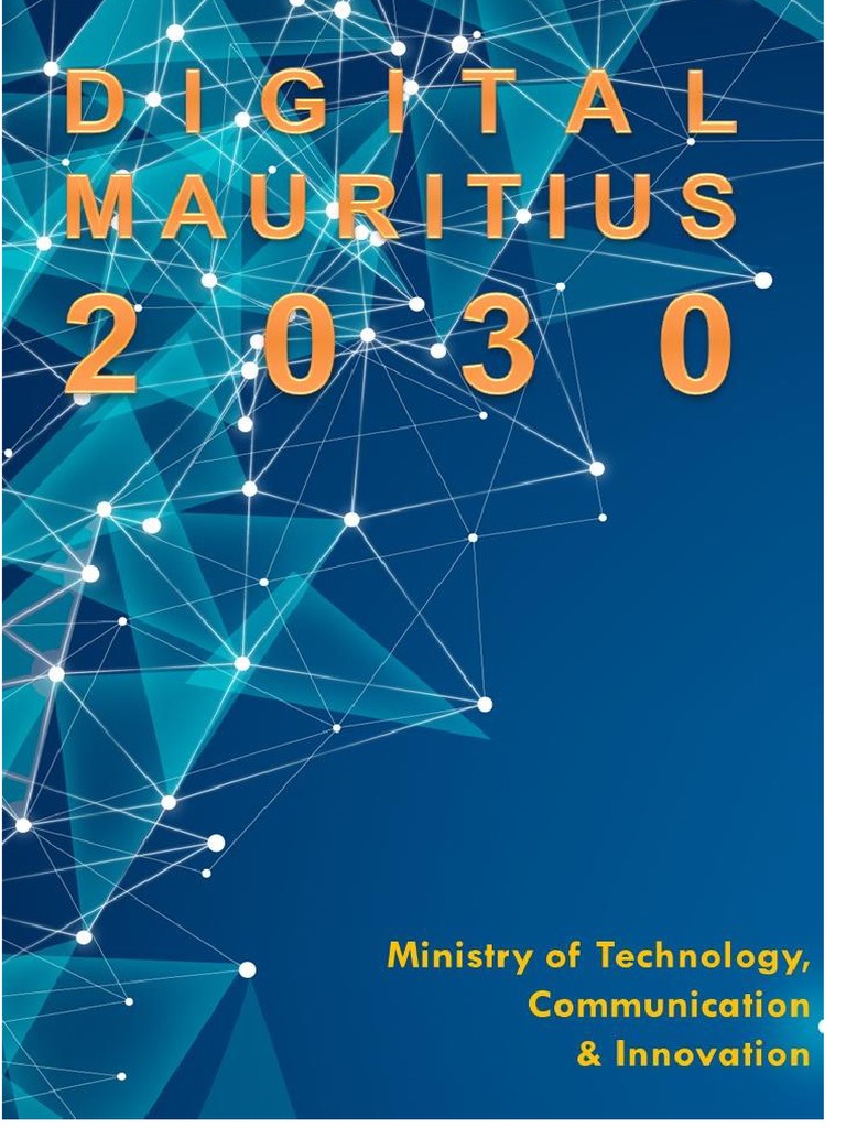 Digital Mauritius 2030 Strategic Plan | PDF | Computer Security | Security
