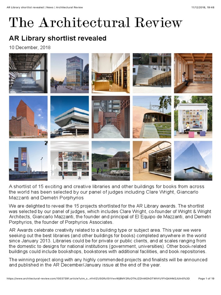 AR Library | PDF | Design | Architect