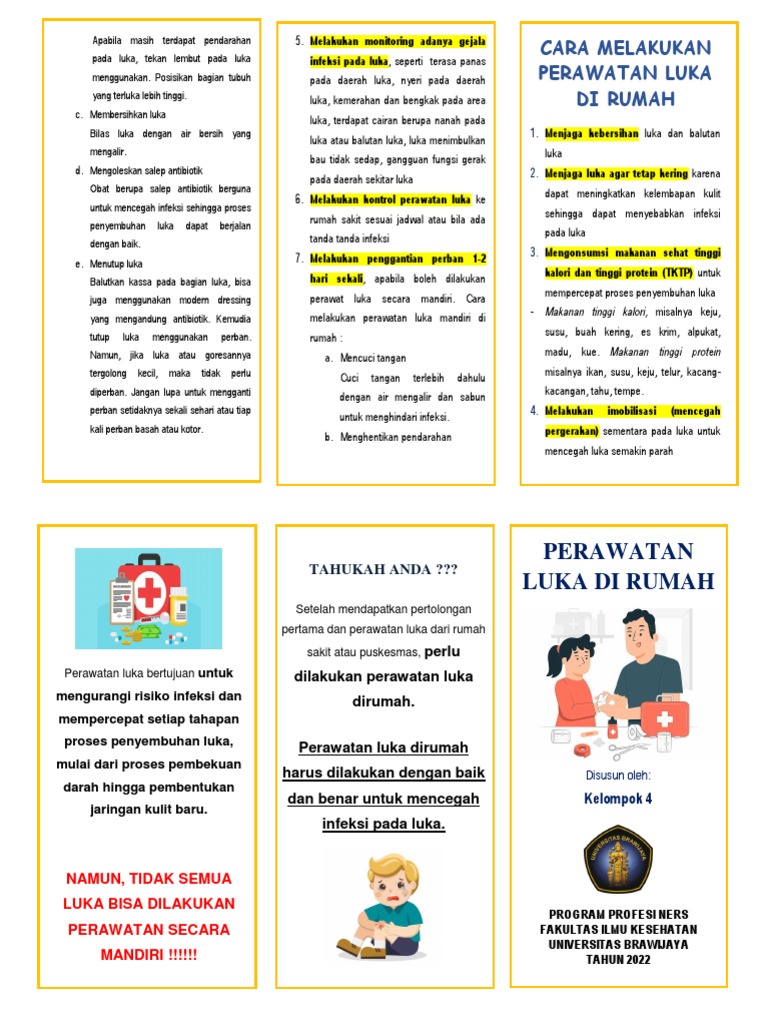 Perawatan Luka Mandiri di Rumah | PDF
