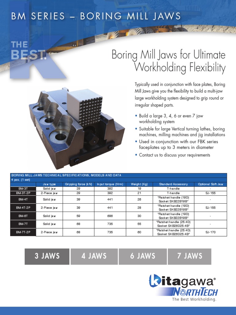 Boring Mill Jaws For Ultimate Workholding Flexibility | PDF ...