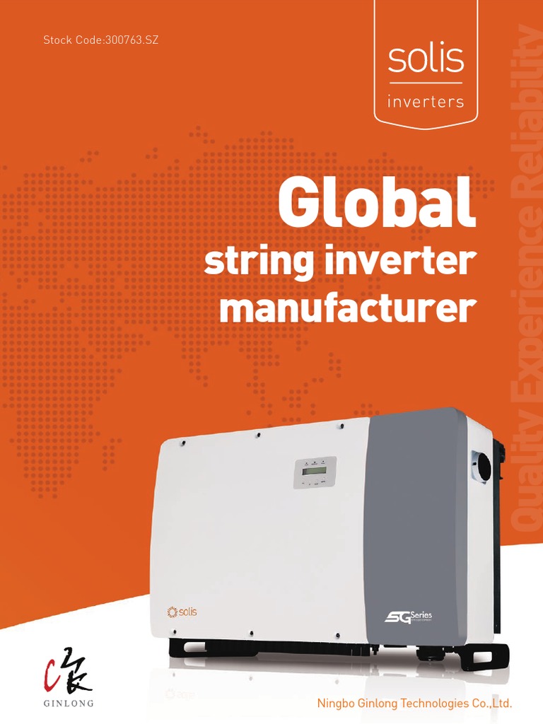 Solis Inverter Brochure 20191007V6 - 2-EN | PDF | Power Inverter ...