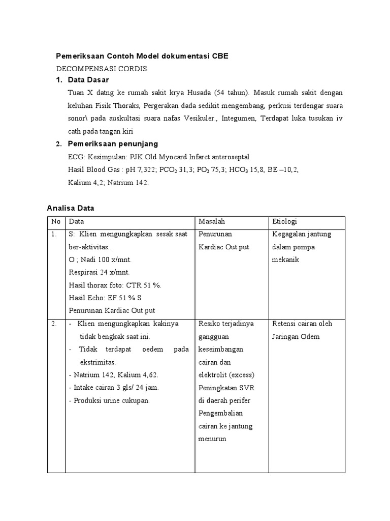 Contoh Cbe | PDF