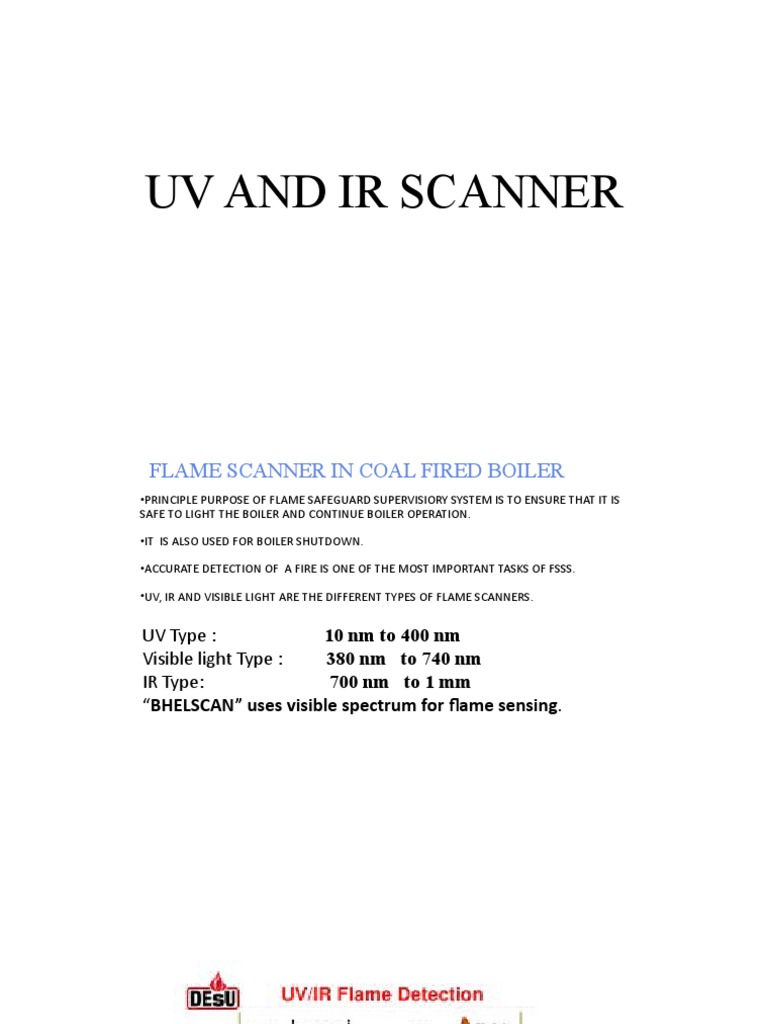 Uv and Ir Scanner | PDF