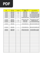 MTO - Cable Tray Format | PDF | Galvanization | Equipment