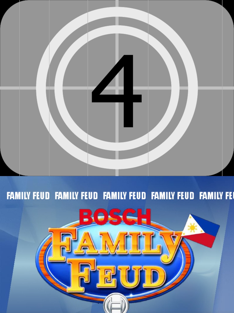 Family Feud Game | PDF | Cheese