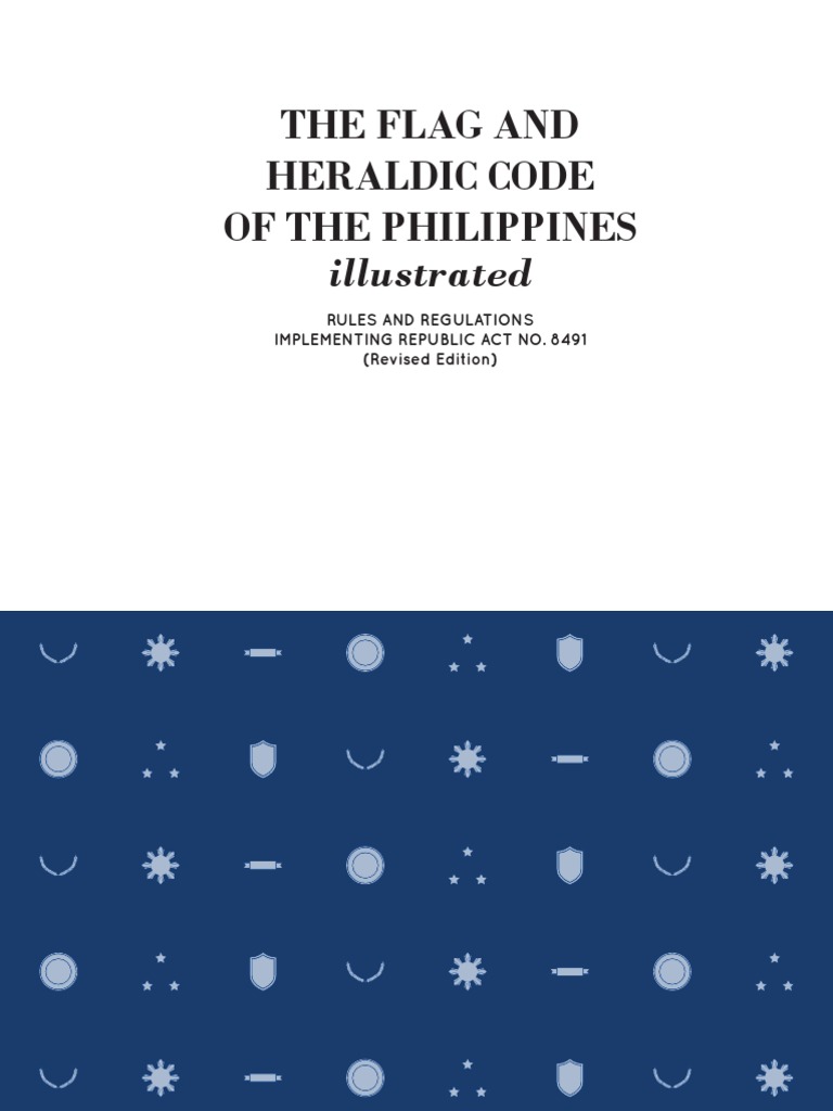 The Flag and Heraldic Code (FINAL) | PDF | Flag | President Of The ...