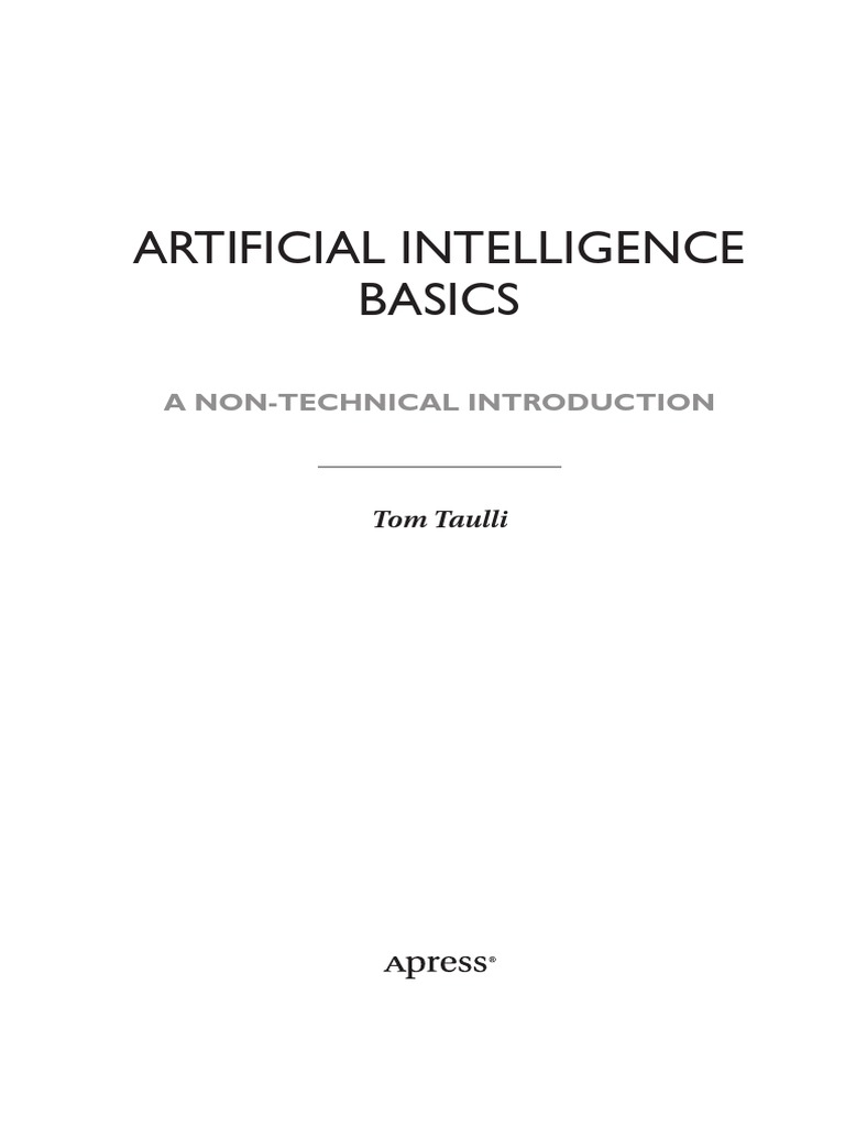 Artificial Intelligence Basics: A Non-Technical Introduction | PDF ...