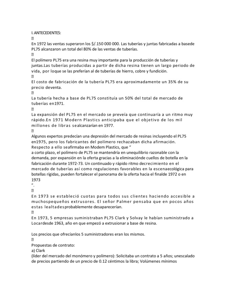 Locar: Estrategias y Métodos | PDF | Polímeros | Mercado (economía)