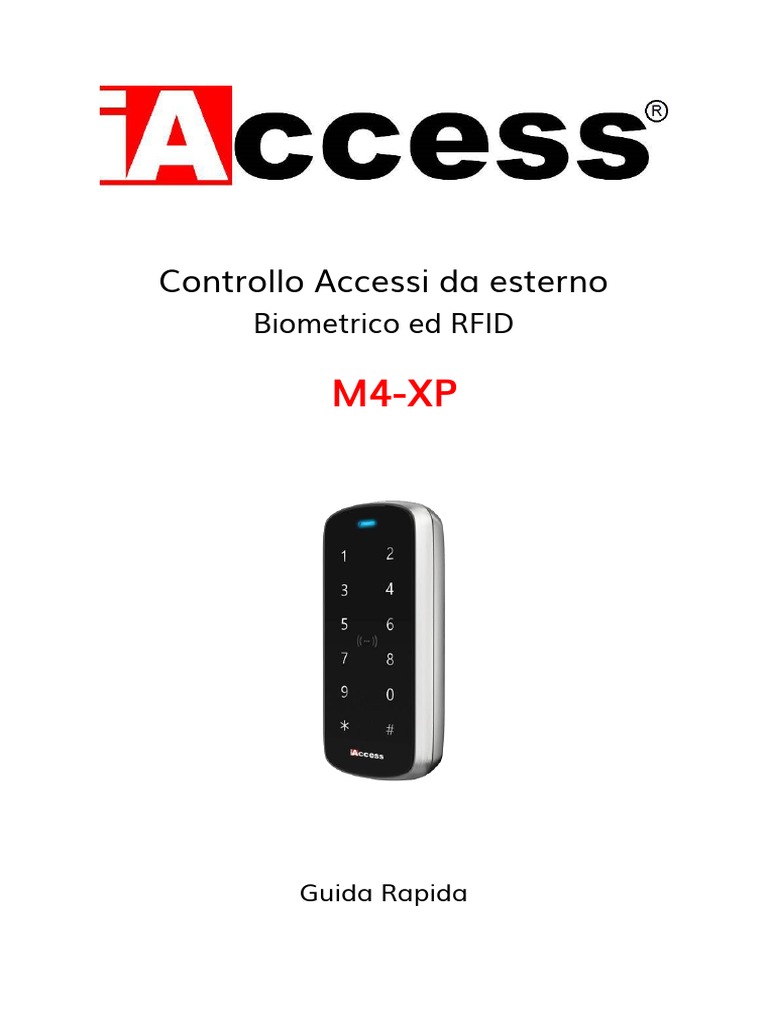 Manuale Iaccess M4-XP ITA | PDF