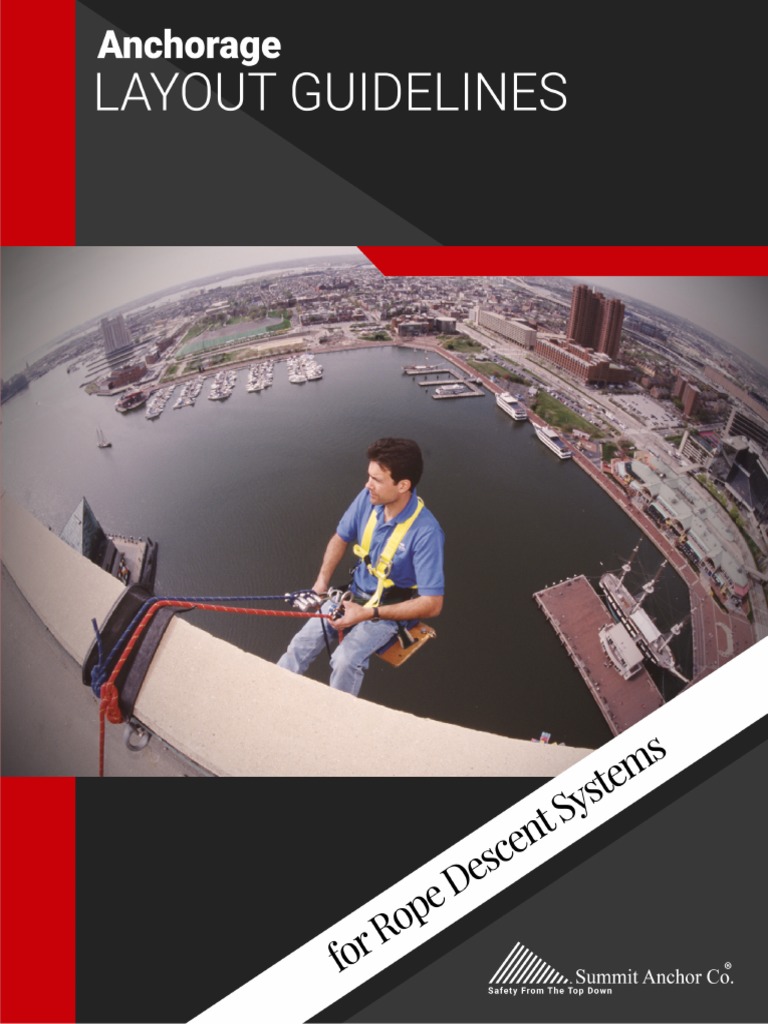 Rope Descent Systems Anchor Guide | PDF | Occupational Safety And ...