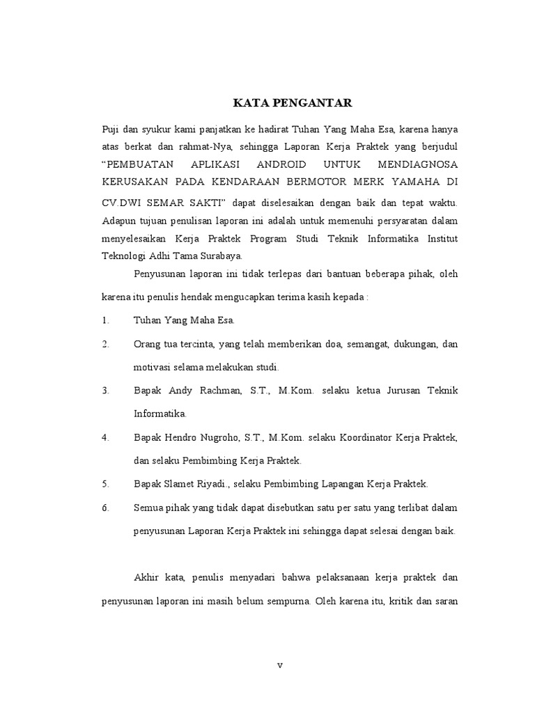 Laporan KP Ubed | PDF