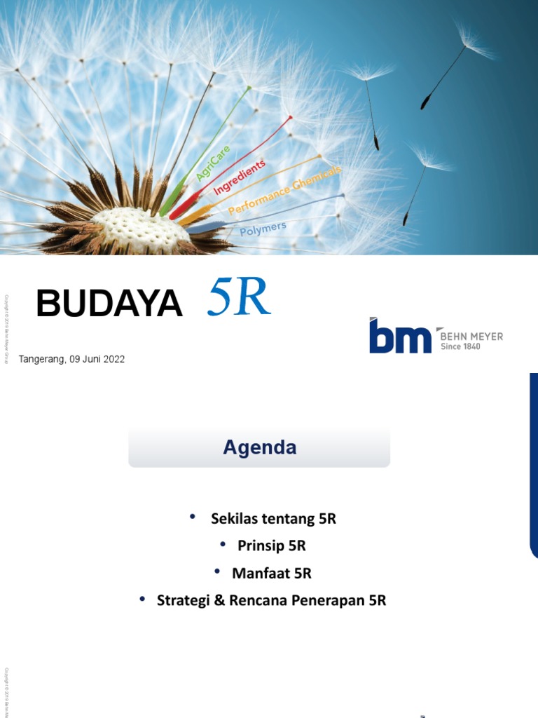 Budaya Kerja 5R | PDF