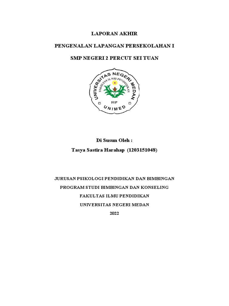 Laporan PLP Pribadi Tasya | PDF