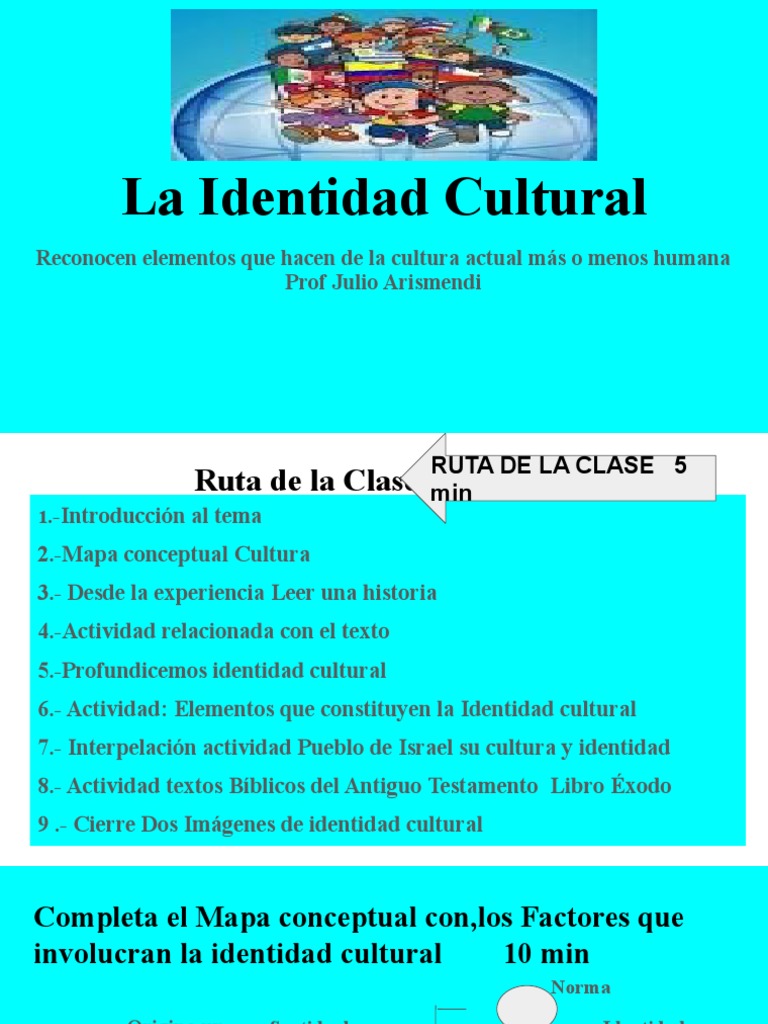 Explorando la Identidad Cultural | PDF