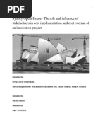Case Study - The Sydney Opera House Construction | PDF