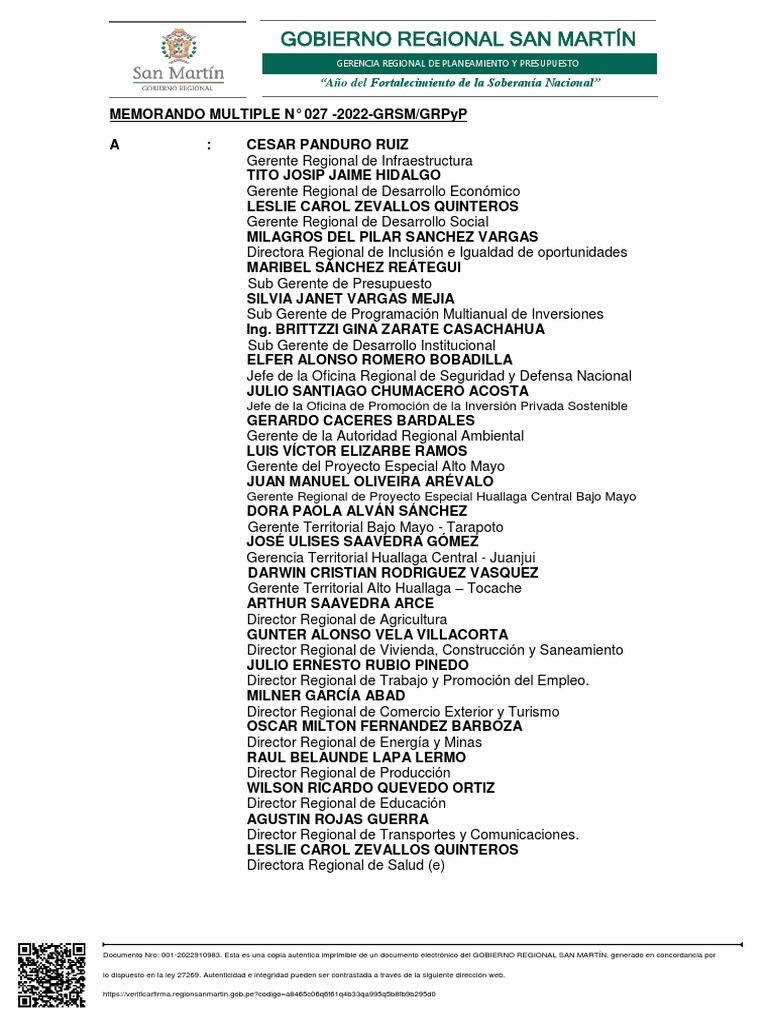 Ori Arc | PDF | Presupuesto | Perú