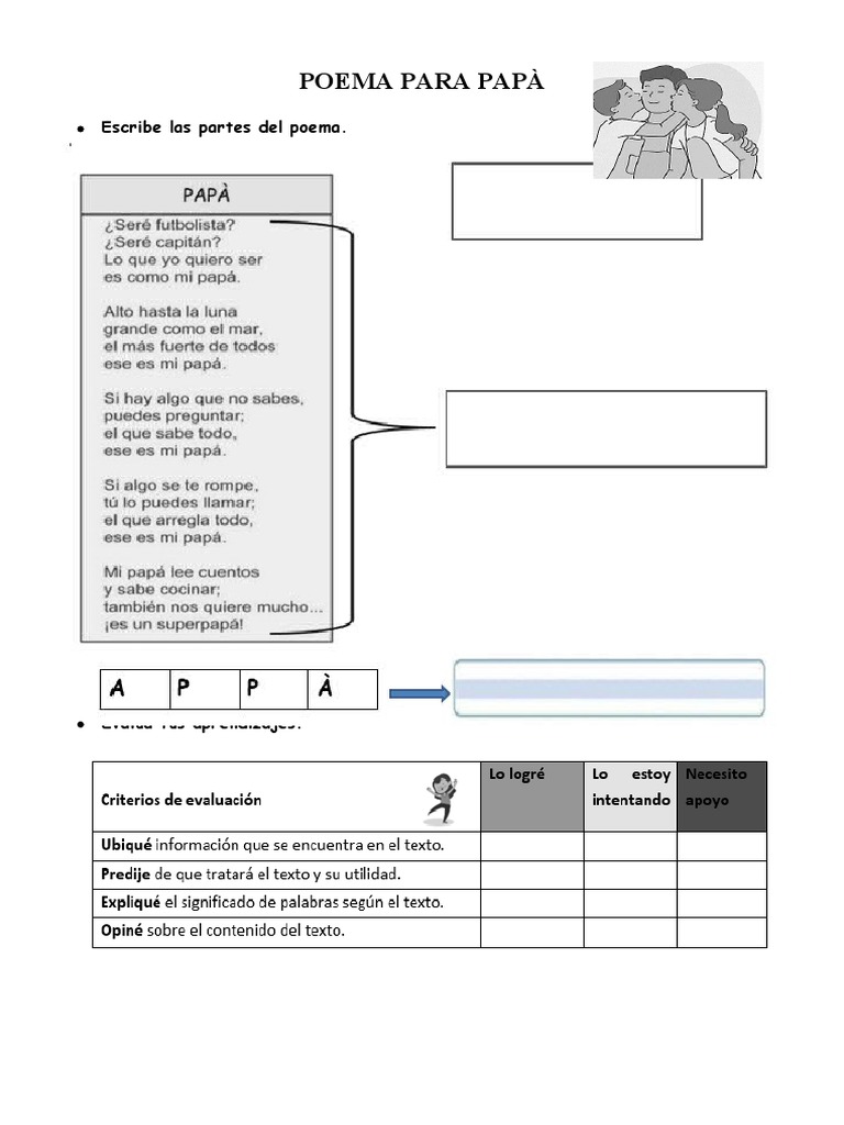Poema Dia Del Padre | PDF