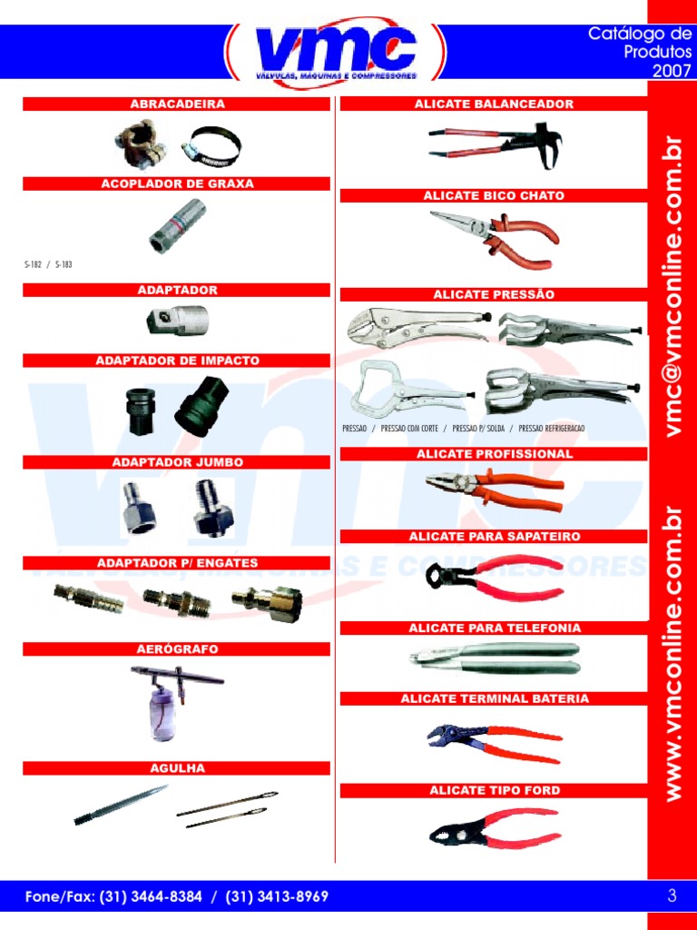 Catalogo Ferramentas | PDF | Pneu | Bens manufaturados