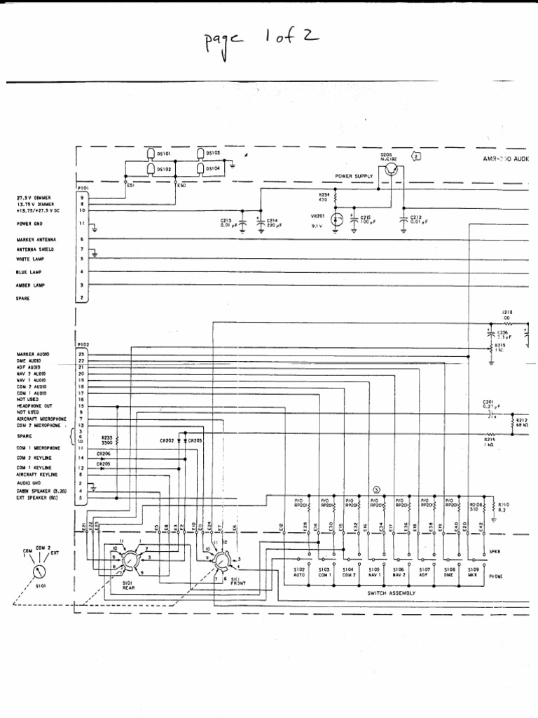 Amr-350 Schematics | PDF