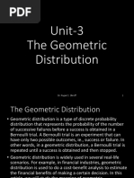 Geometric Distribution Overview | PDF | Probability Distribution ...