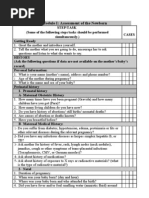 Silverman-Andersen Scoring | PDF