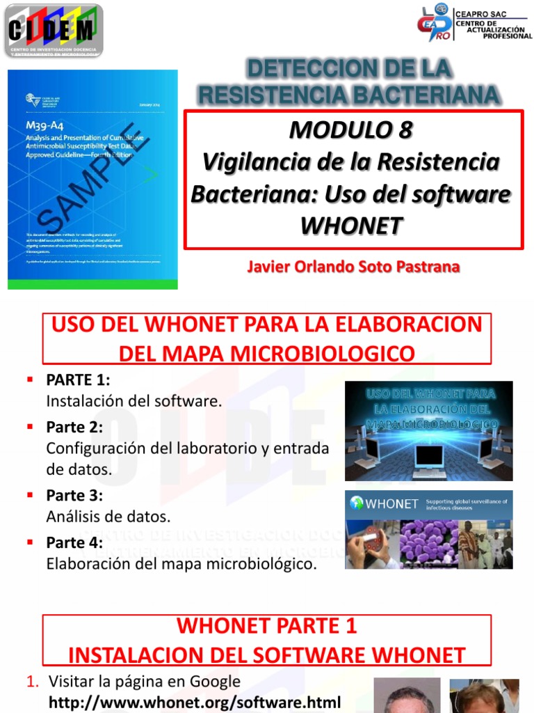 Uso Del Whonet Ceaprosac | PDF
