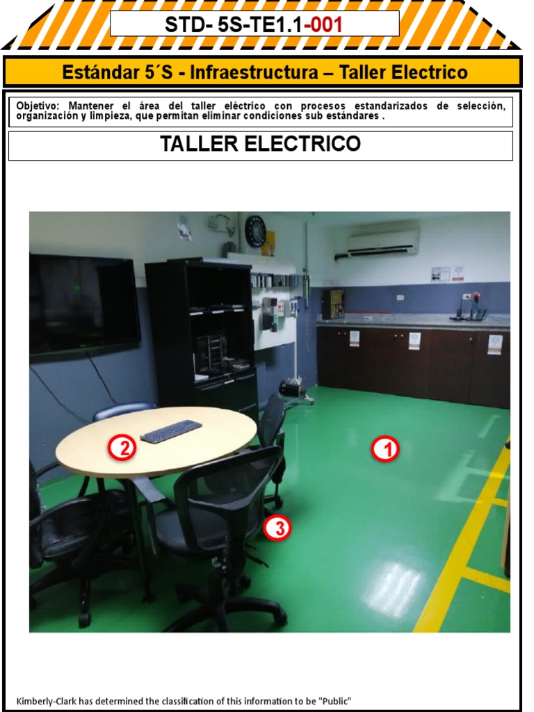 Estandar de 5s-Taller | PDF | Equipo de oficina | Ingeniería Informática