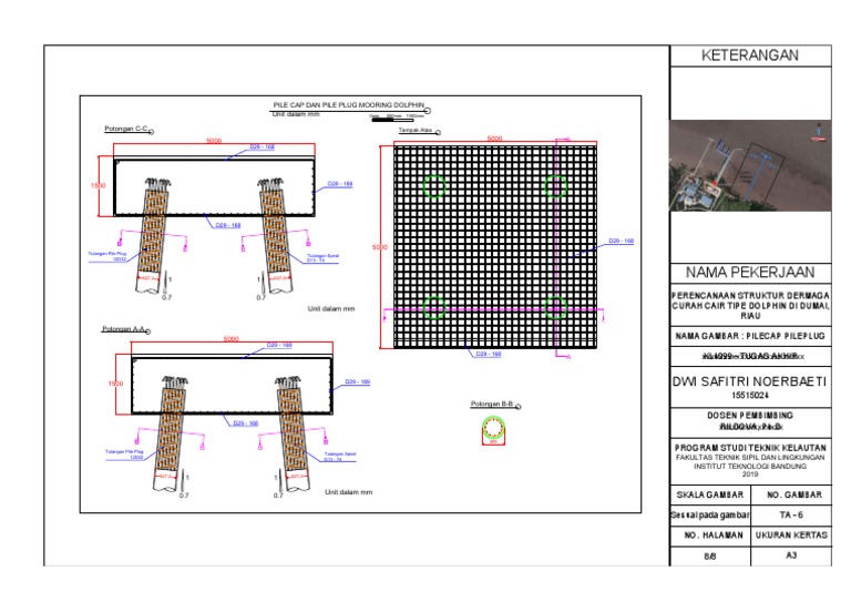Mooring Dolphin Structure Design | PDF