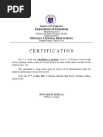 Certificate of Enrollment | PDF