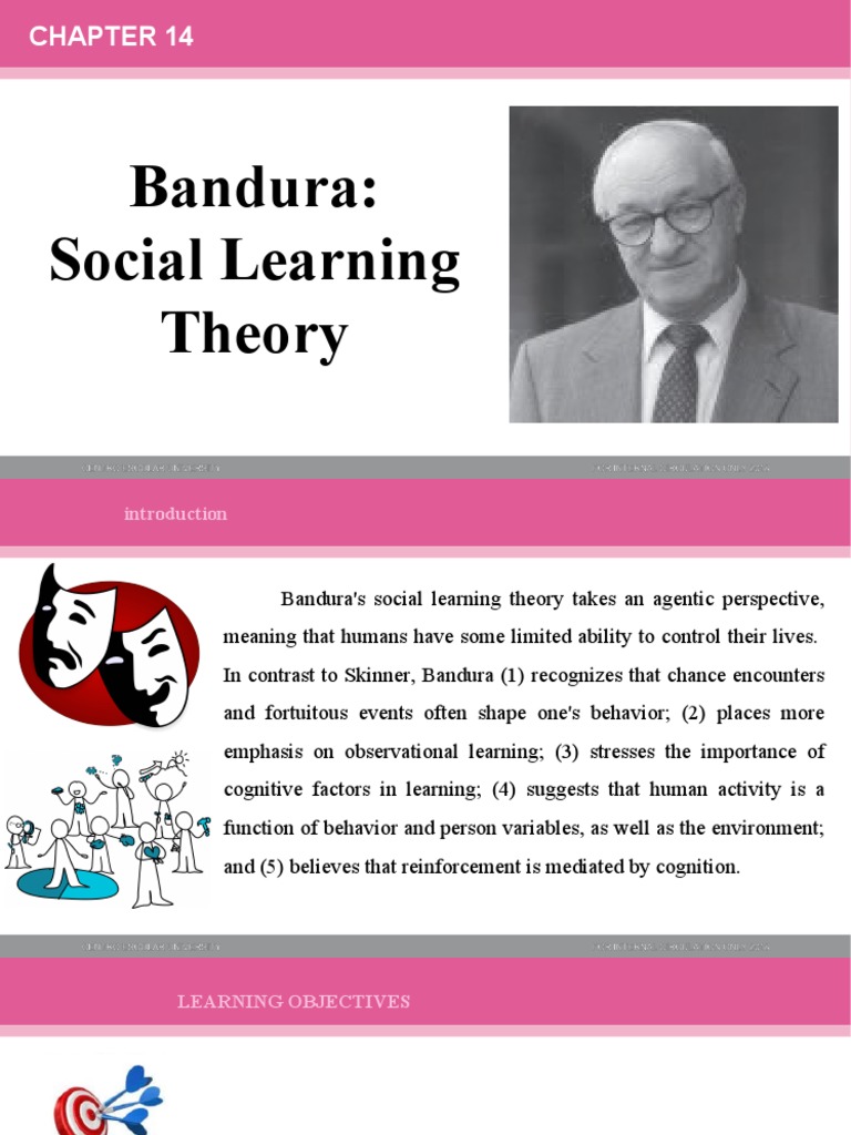 Module 14. Albert Bandura's Social Learning Theory | PDF | Self Control | Self-Management